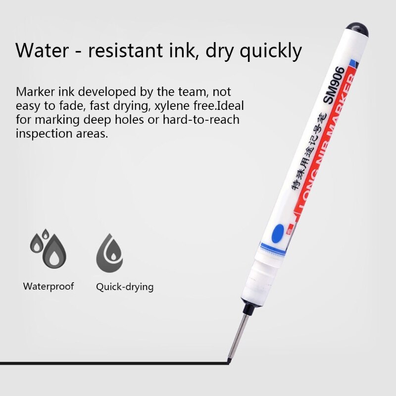 Long Head Markers Bathroom Woodworking Decoration ... – Vicedeal