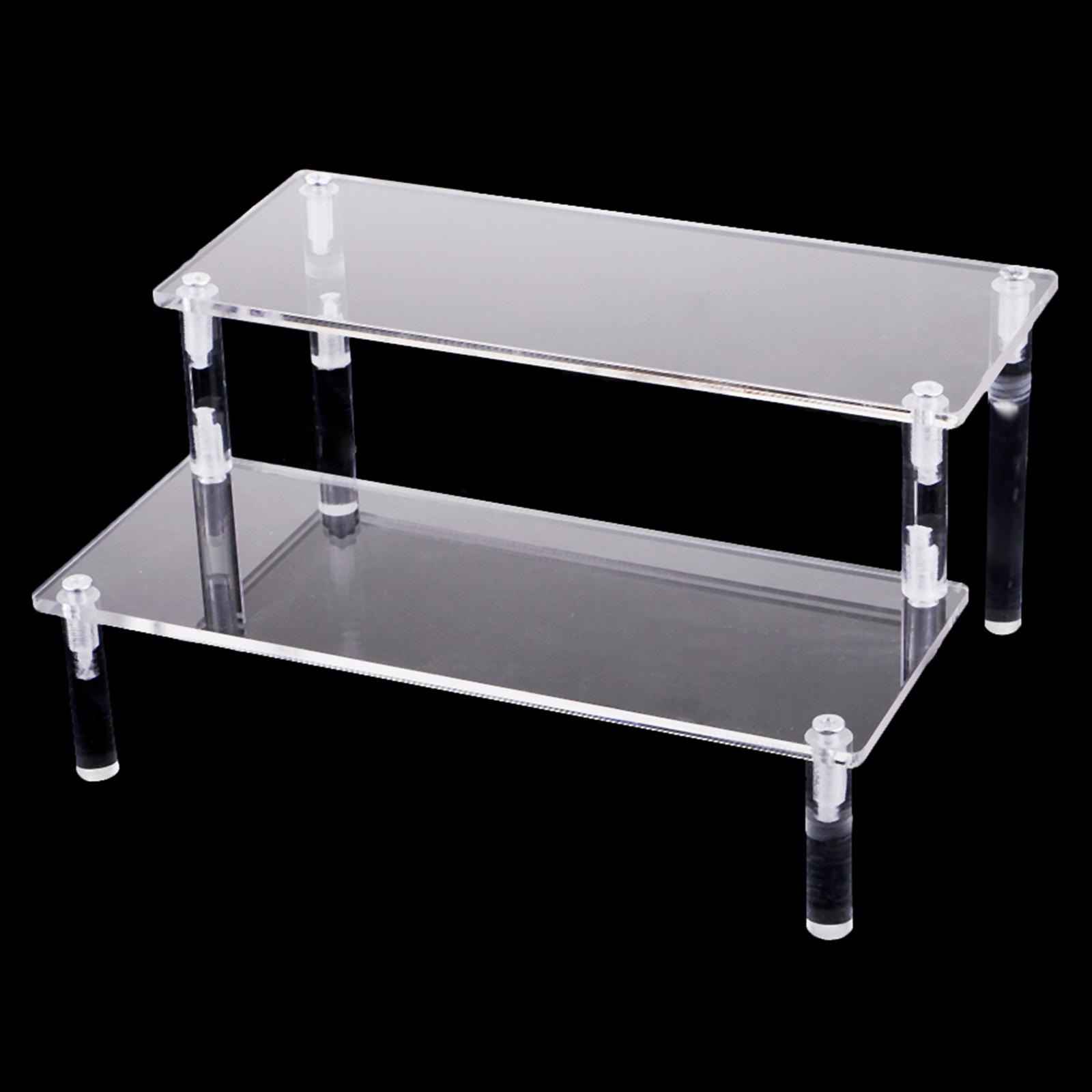 Multi-Purpose Tier Acrylic Rack Cupcakes Cosmetics... – Grandado