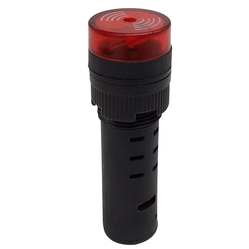 1PC AD16-16SM 12V 24V 110V 220V 16mm Flash-Signal ... – Grandado