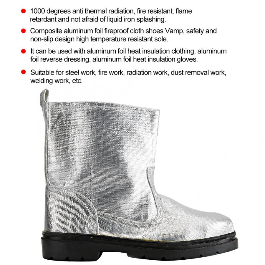 Aluminum Foil Fireproof 1000 Degrees Heatproof Boo... – Grandado