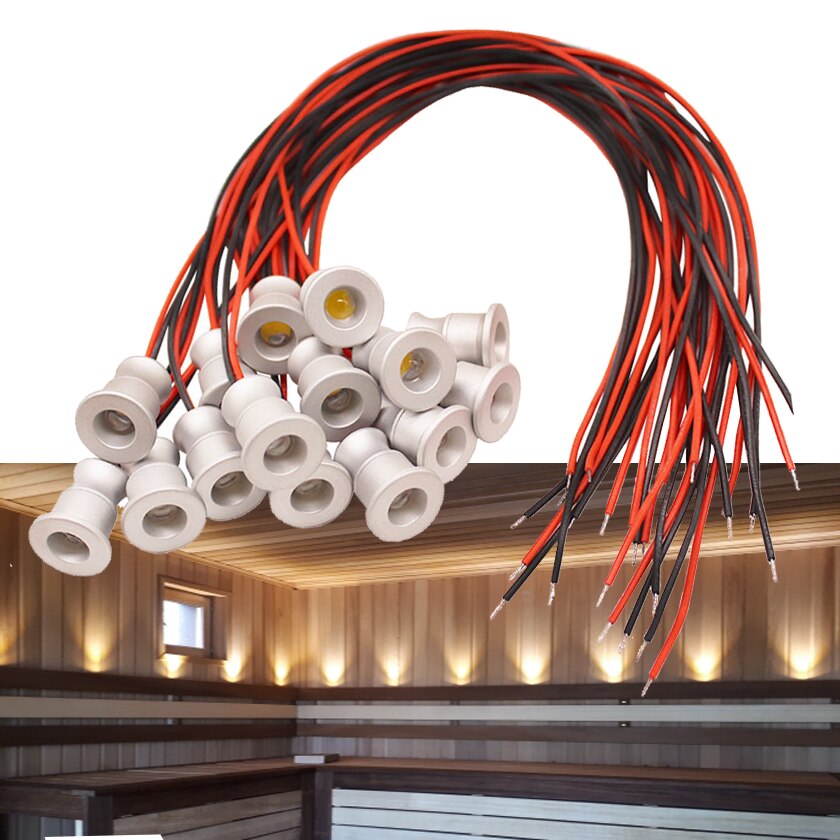 Vandtæt ip65 1w dc12v mini led spot lys indendørs... – Grandado