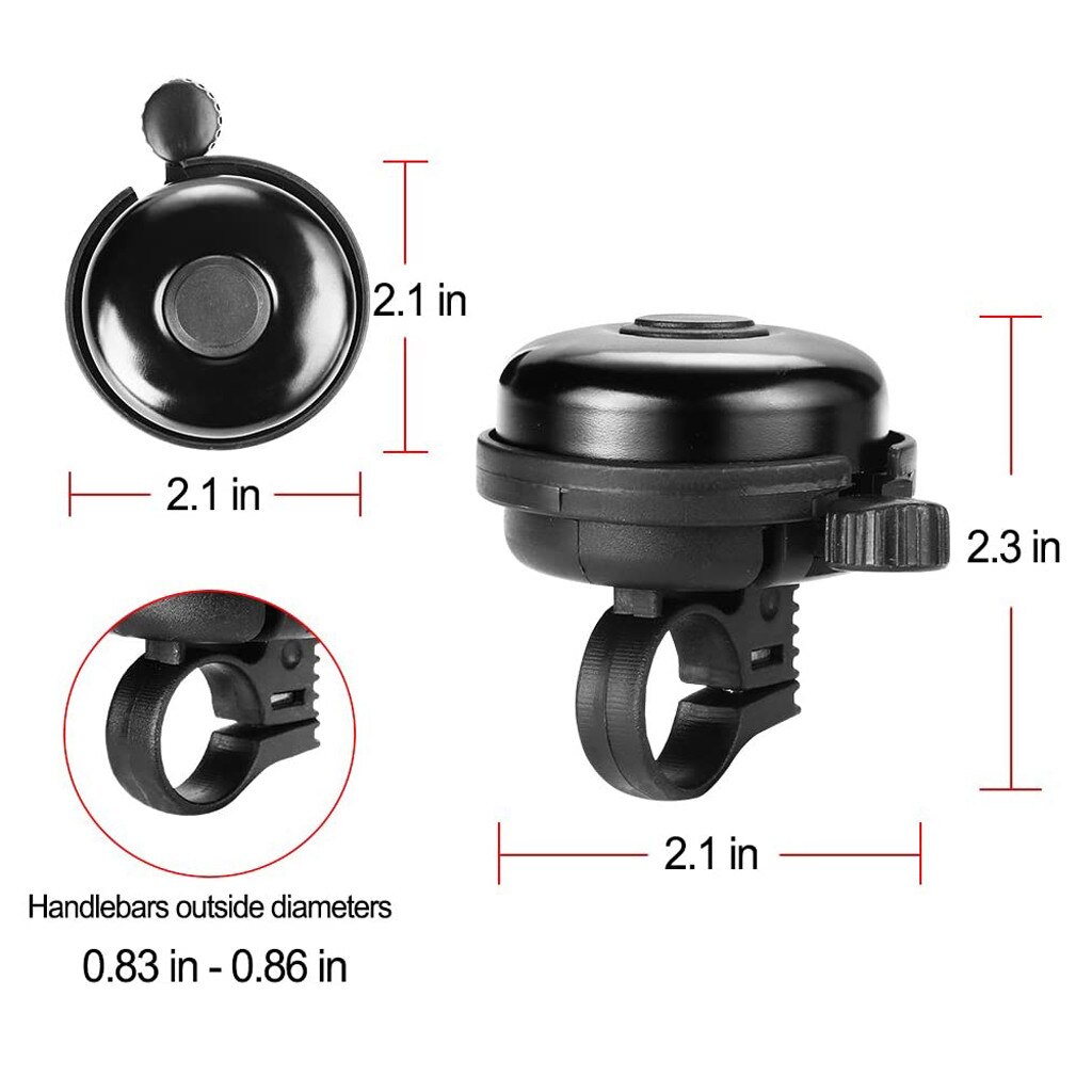 Aluminium Fiets Bel Rechterhand Fiets Bell Alumini... – Grandado