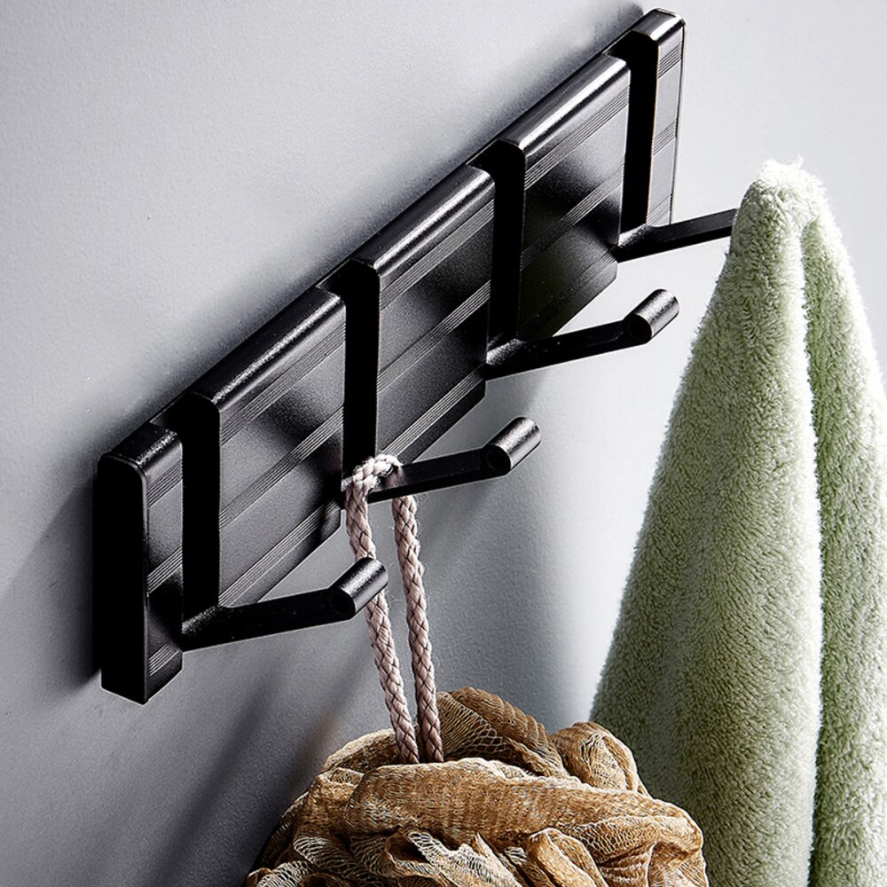 Hook Wall Mounted Retractable Coat Rack Space Savi... – Grandado