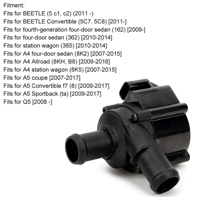 Water Pump Auto Engine Auxiliary Water Pump Coolin... – Grandado