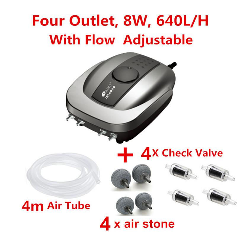 Aquarium Mini Air Compressor Fish Tank Silent Air ... – Vicedeal