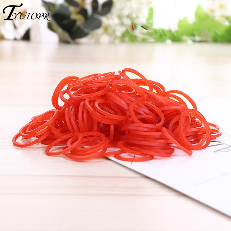 16*1.4mm Red Office Rubber Ring Rubber Bands Stron... – Grandado