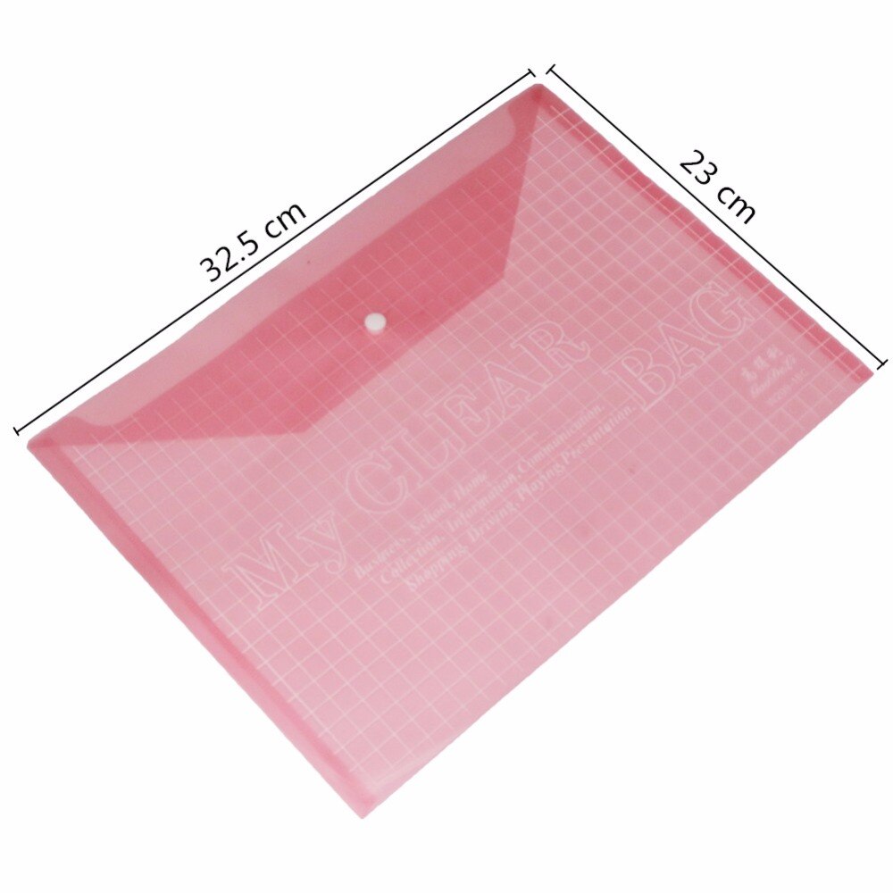 10 Pcs A4 Organizer PVC Presentation Binder Folder... – Vicedeal