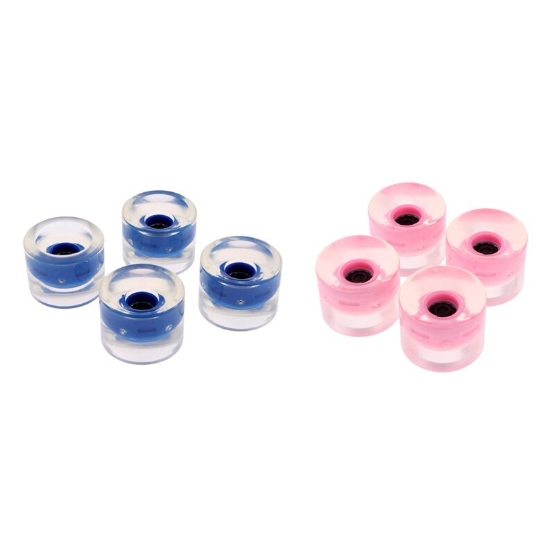 8Pcs 60Mm Light Up Flash Skateboard Longboard Whee... – Grandado