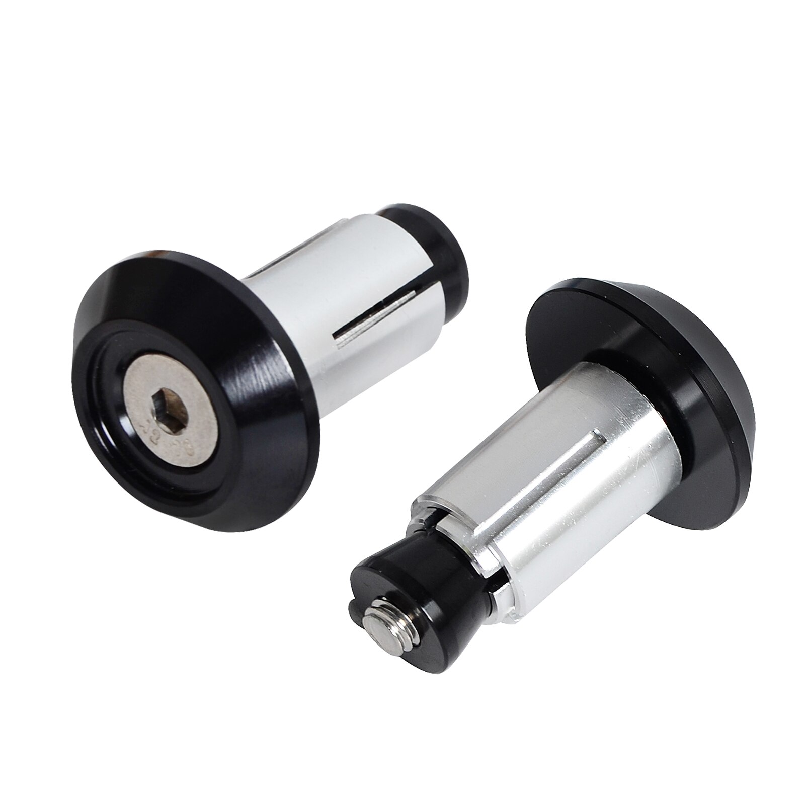 7/8" Handlebar Grips Aluminum Bar End Plug Caps fo... – Grandado