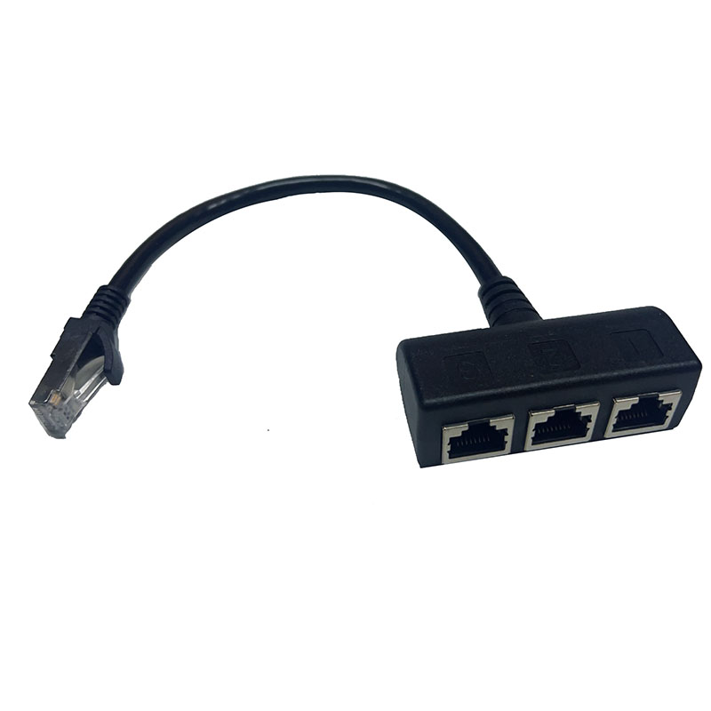 1pcs RJ45 Ethernet Splitter Cable 1 Male to 2/3 Fe... – Grandado