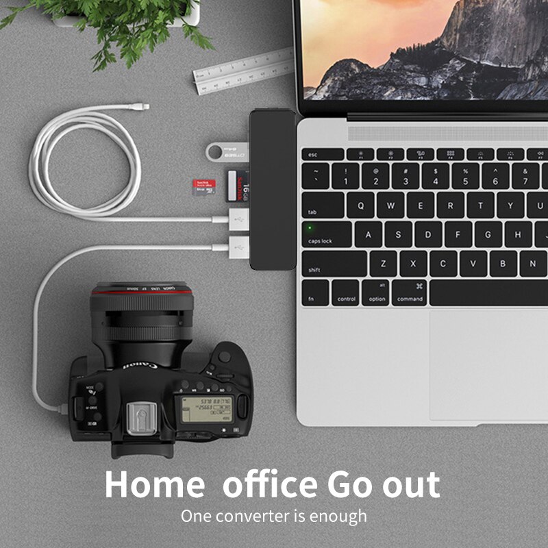 4 in 1 USB 2.0 Hub 4 Ports For Laptop USB Splitter... – Grandado