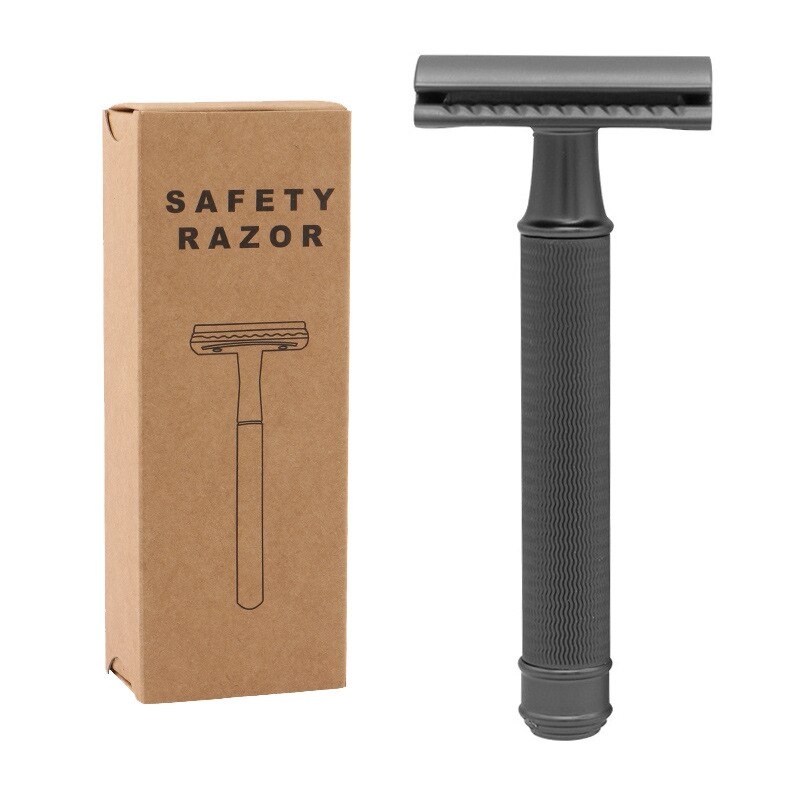 Short Handle Clic Safety Razor Double Edge Mens Sh... – Grandado