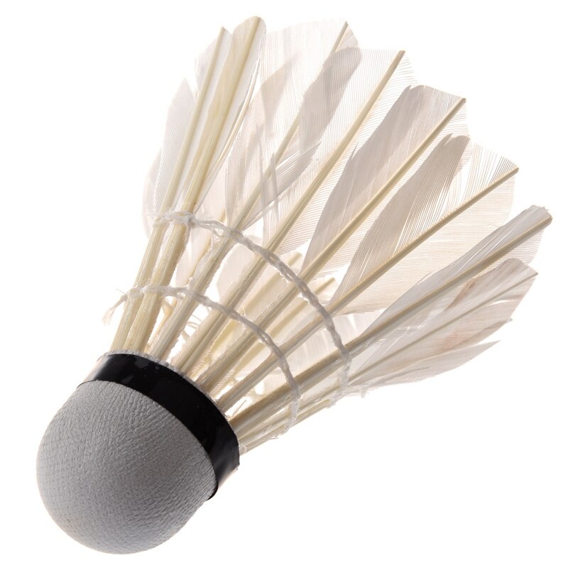 7 Pcs Badminton Kit: 6 Pcs Feather Shuttlecocks Ba... – Grandado