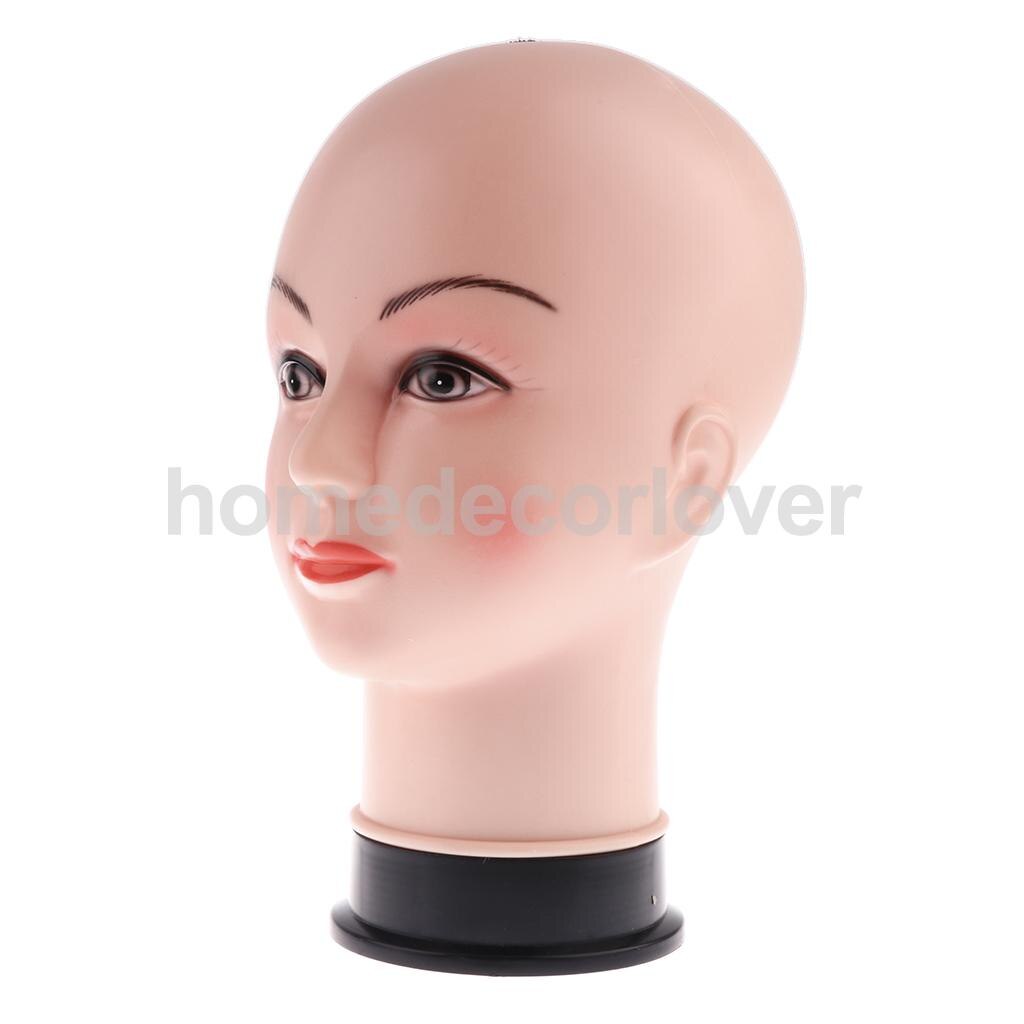 Pvc Vrouw Kaal Mannequin Hoofd Model Pruik Maken H... – Grandado