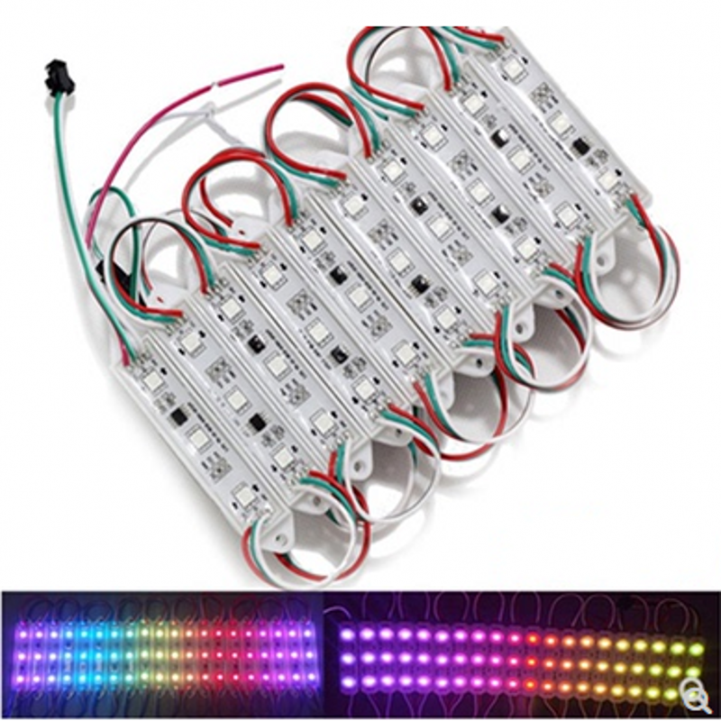 20PCS/Lot LED 5050 3 LED Module 12V waterproof RGB... – Vicedeal