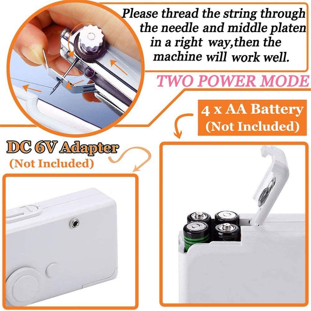 Portable Mini Hand Sewing Machine Set Quick Stitch... – Grandado