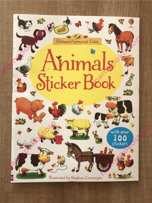 5 sticker boeken van kinderen Engels verhaal/A4 si... – Grandado