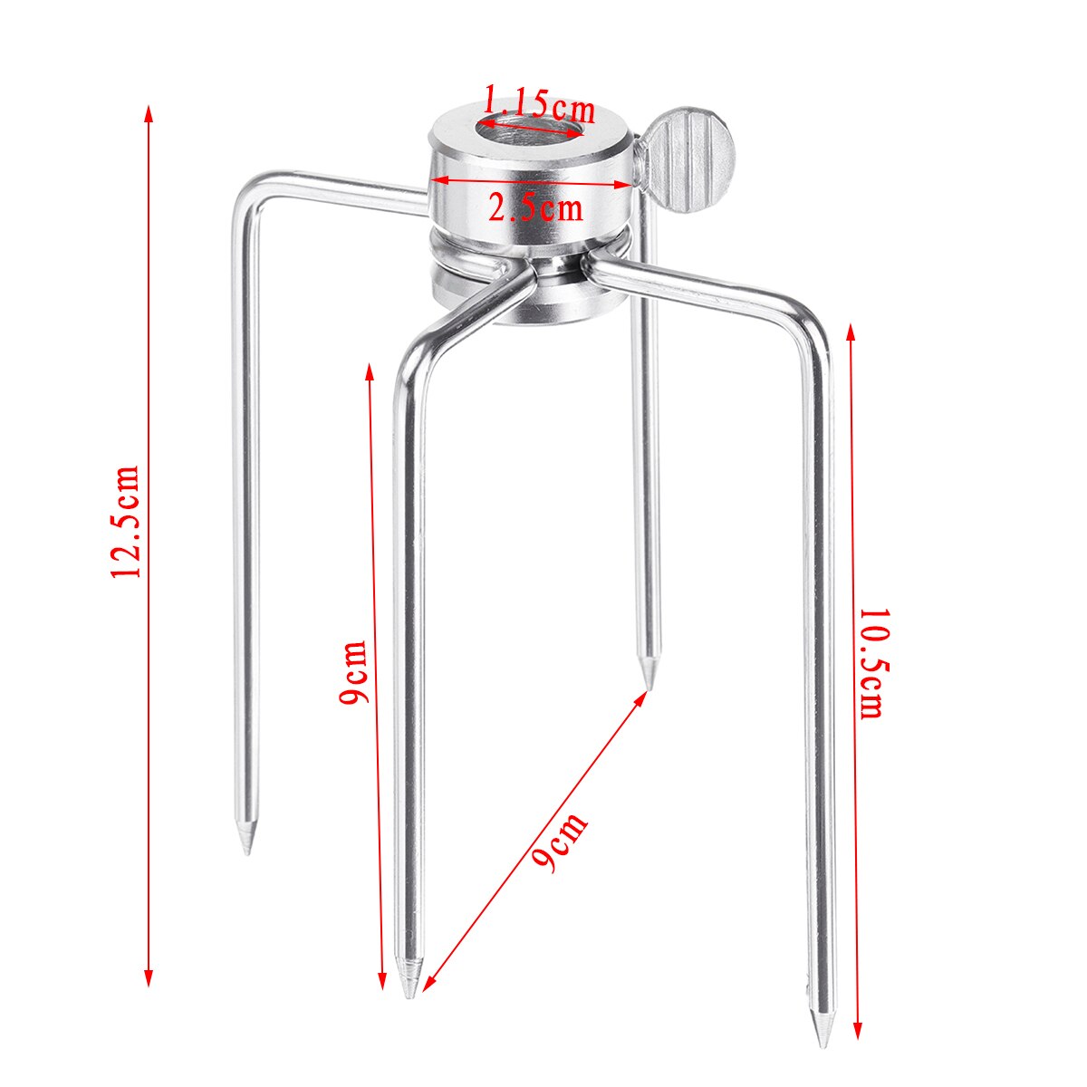 2 Stks/set Rotisserie Bbq Vorken Rvs Spit Bbq Vork... – Grandado