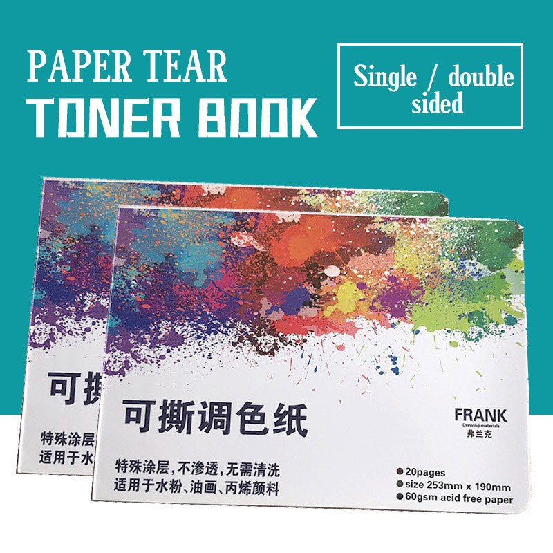 20pcs Double-sided Toning Paper Washable And Teara... – Vicedeal