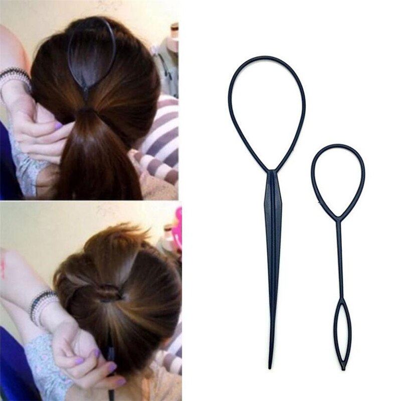Popular 1SET Ponytail Creator Plastic Loop Styling... – Vicedeal