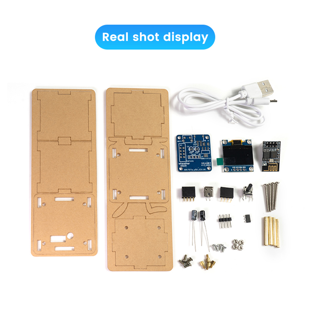 Esp8266 Mini elektronische klok Diy Kit 0,96 inch ... – LovingPrices