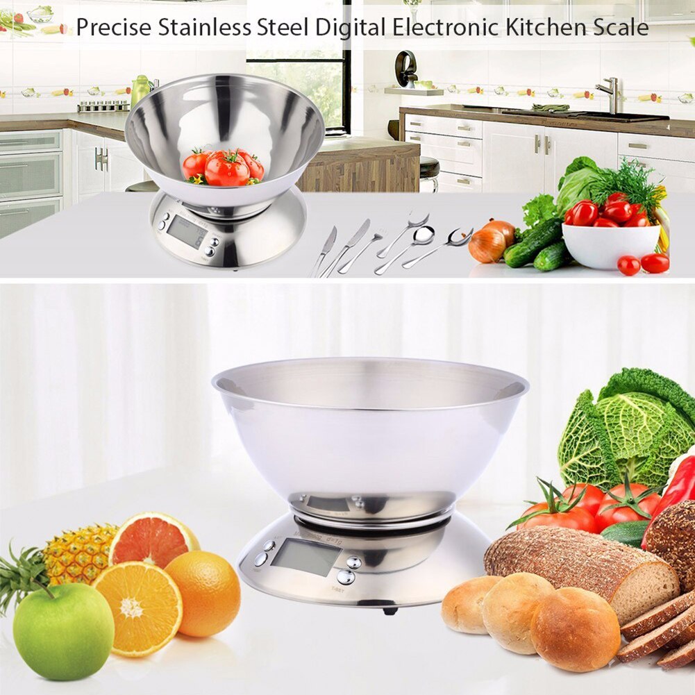 Readability 1g-5000g Kitchen Digital Scale With Bo... – Grandado