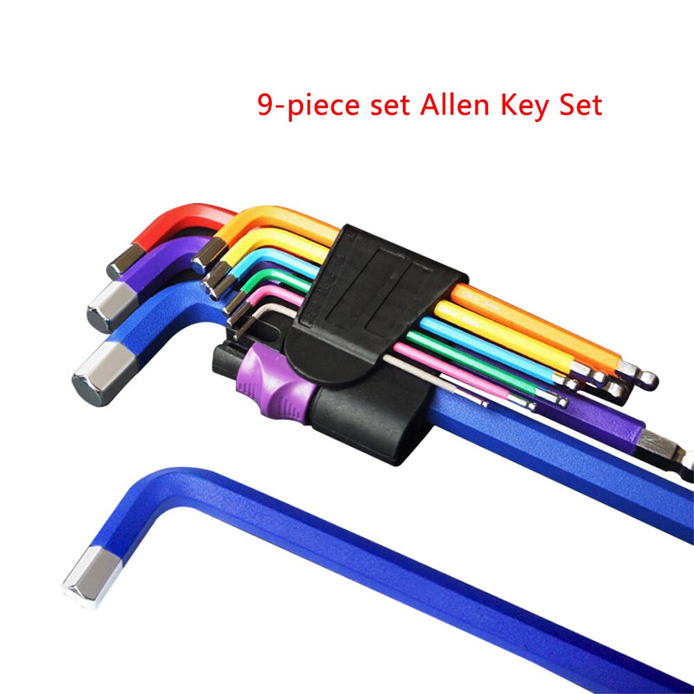 9Pcs 1.5mm-10mm Color Coded Ball-End Hex Allen Key... – Grandado