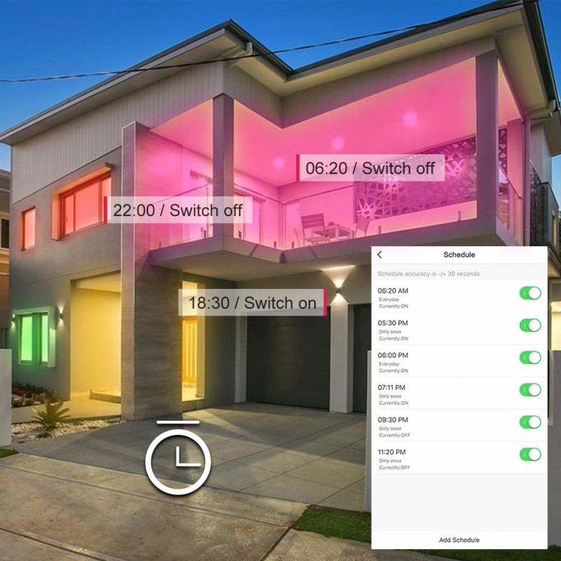 Aubess Tuya GU10 WiFi Smart Licht Led-lampen RGBCW... – Grandado