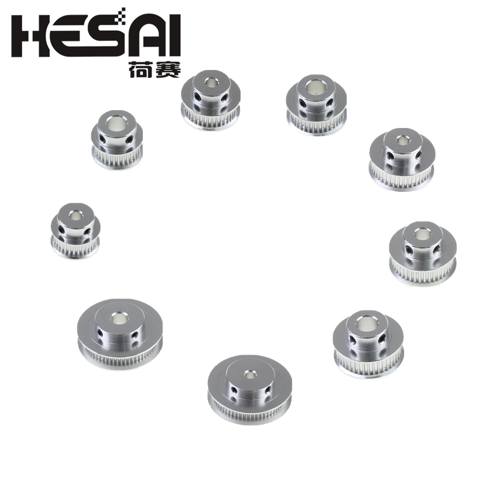 GT2 Timing Katrol 30 36 40 60 Tand Wiel Boring 5mm... – Vicedeal