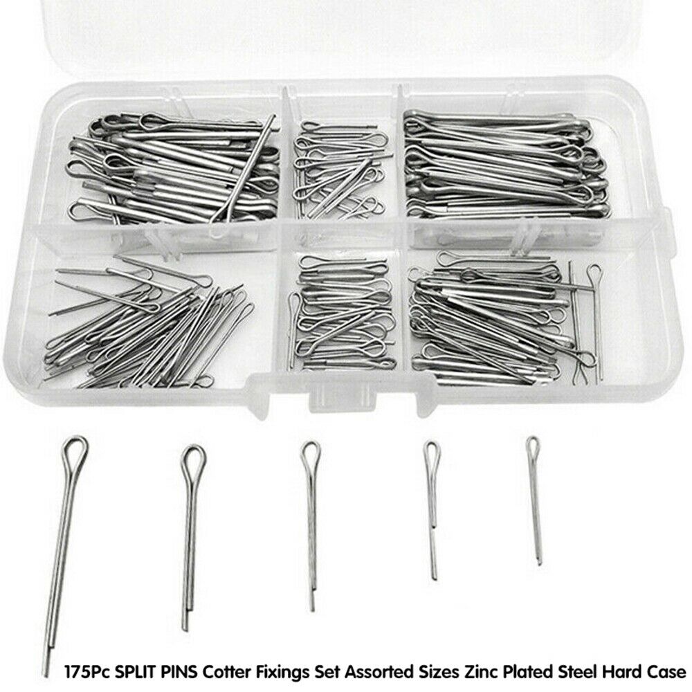 175Pcs Reusble Removable SPLIT PINS Cotter Fixings... – Grandado