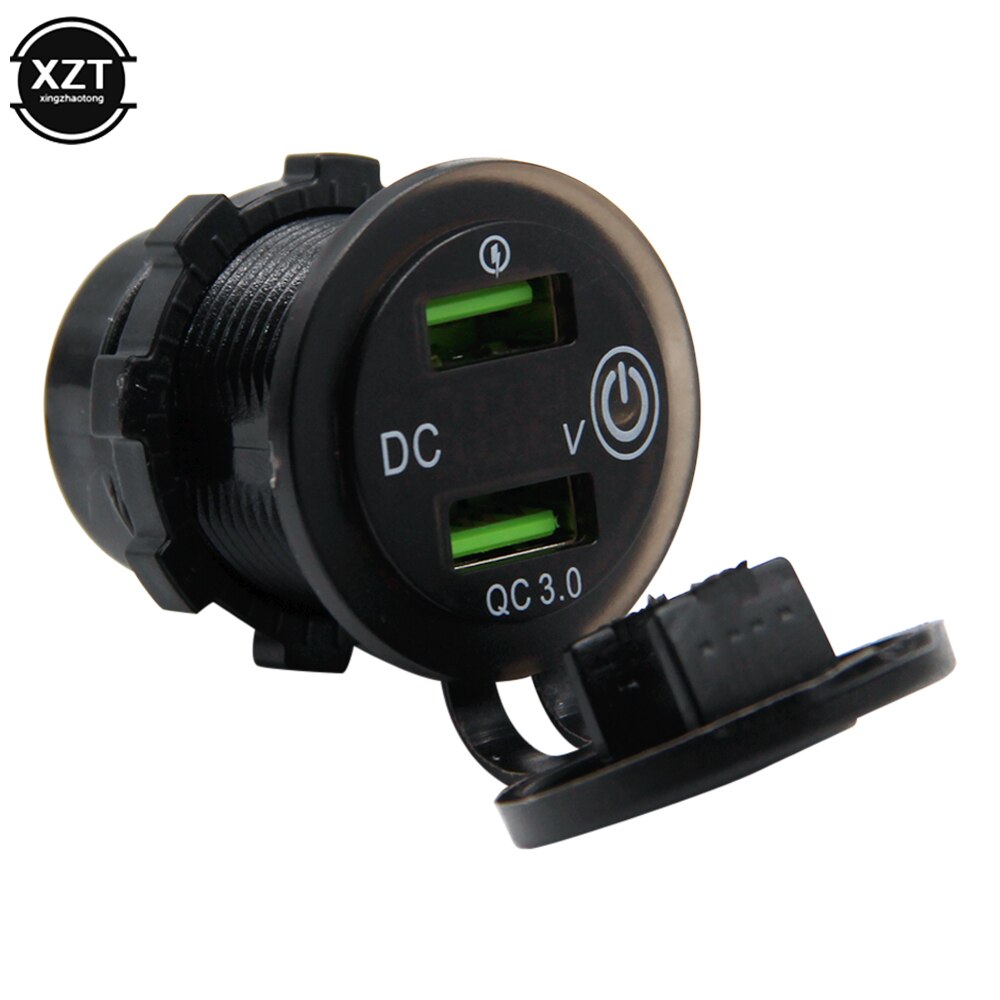 Qc 3.0 Dual Usb Autolader 12V 24V Waterdichte 18W ... – Vicedeal Qc 3.0 Dual Usb Autolader 12V 24V Waterdichte 18W ... – Vicedeal