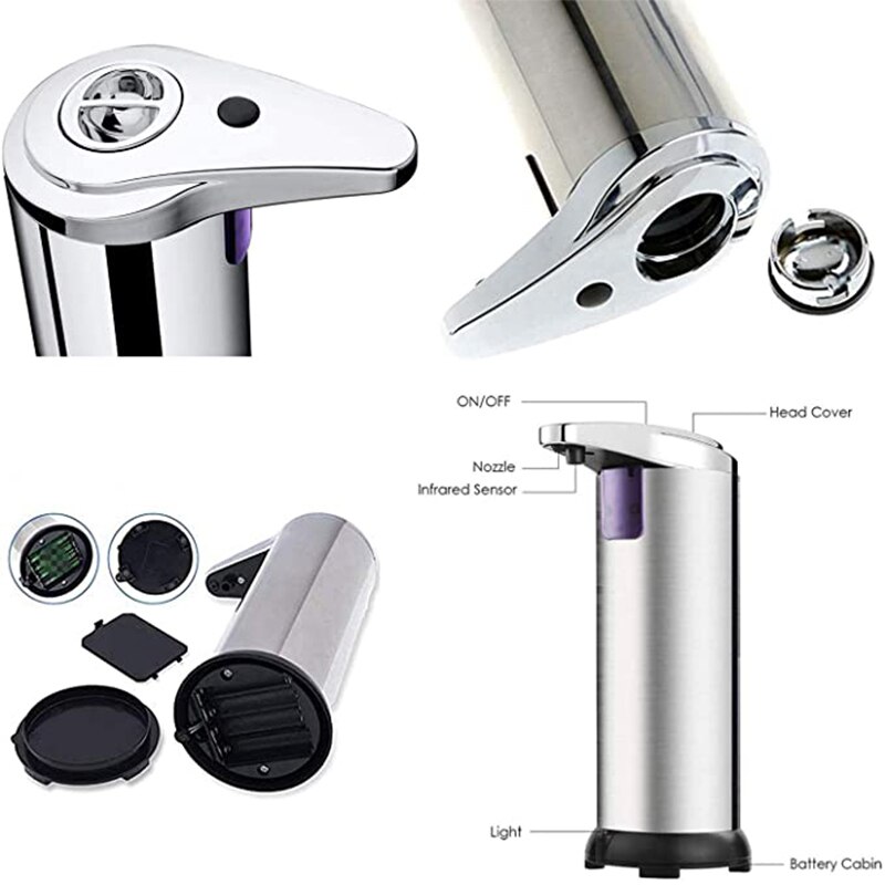 400Ml Automatische Zeepdispenser Smart Sensor Touc... – Vicedeal