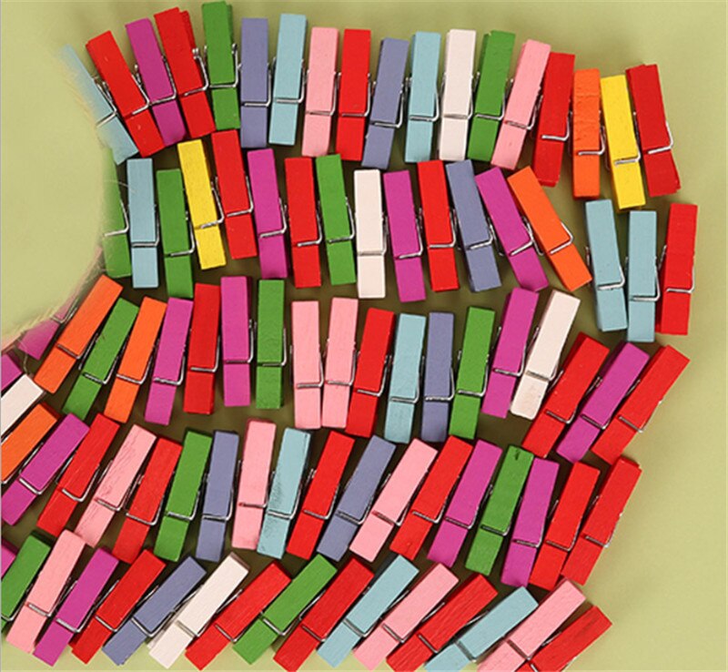 20PCS Clothespins Colored Mini Decorative Clothesp... – Vicedeal