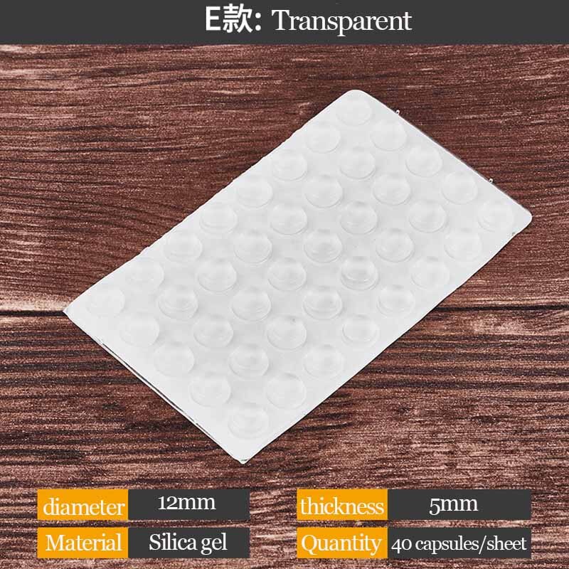 30-80PCS Silicone Rubber Bumpers Cushion Cabinet S... – Grandado