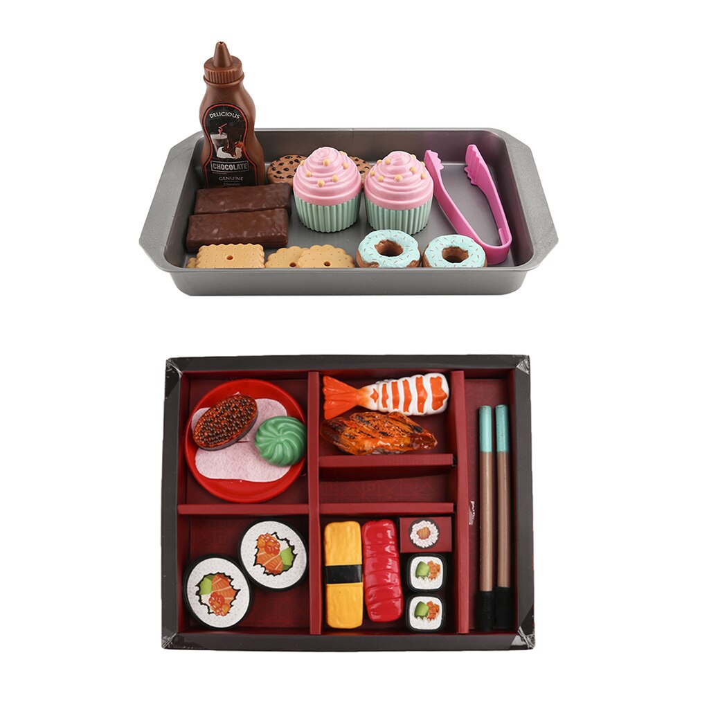 Children Pretend Kitchen Play Sushi Dessert Food B... – Vicedeal
