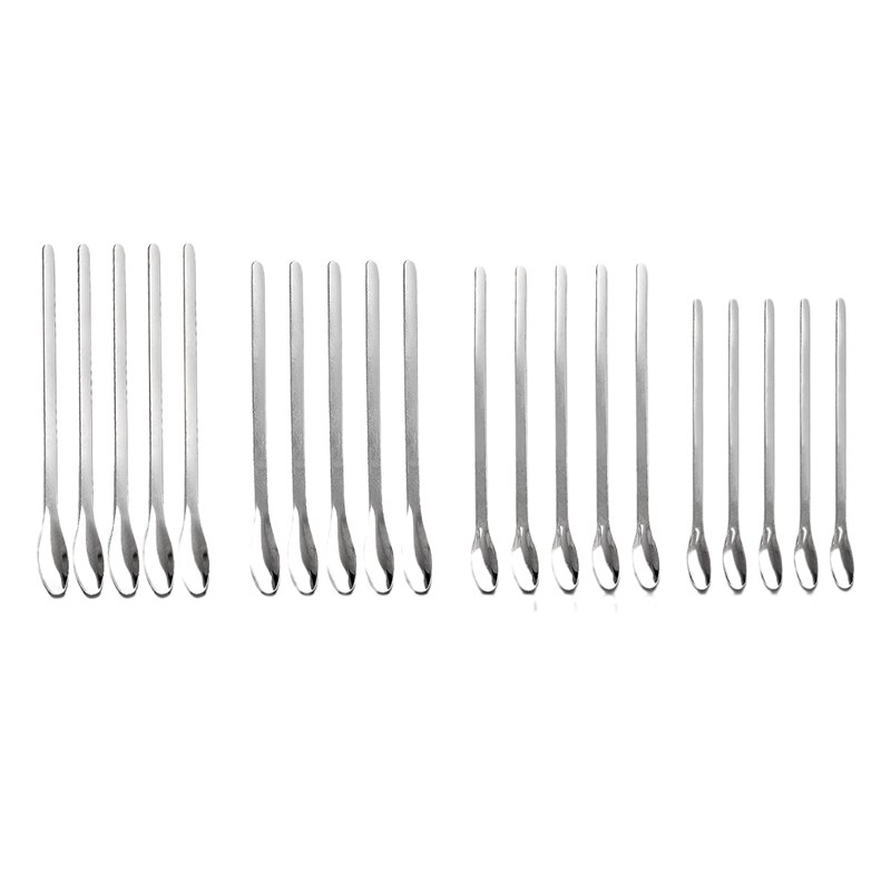 Praktische Lab Lepel 20 Pcs Lab Spatel Rvs Laborat... – Vicedeal