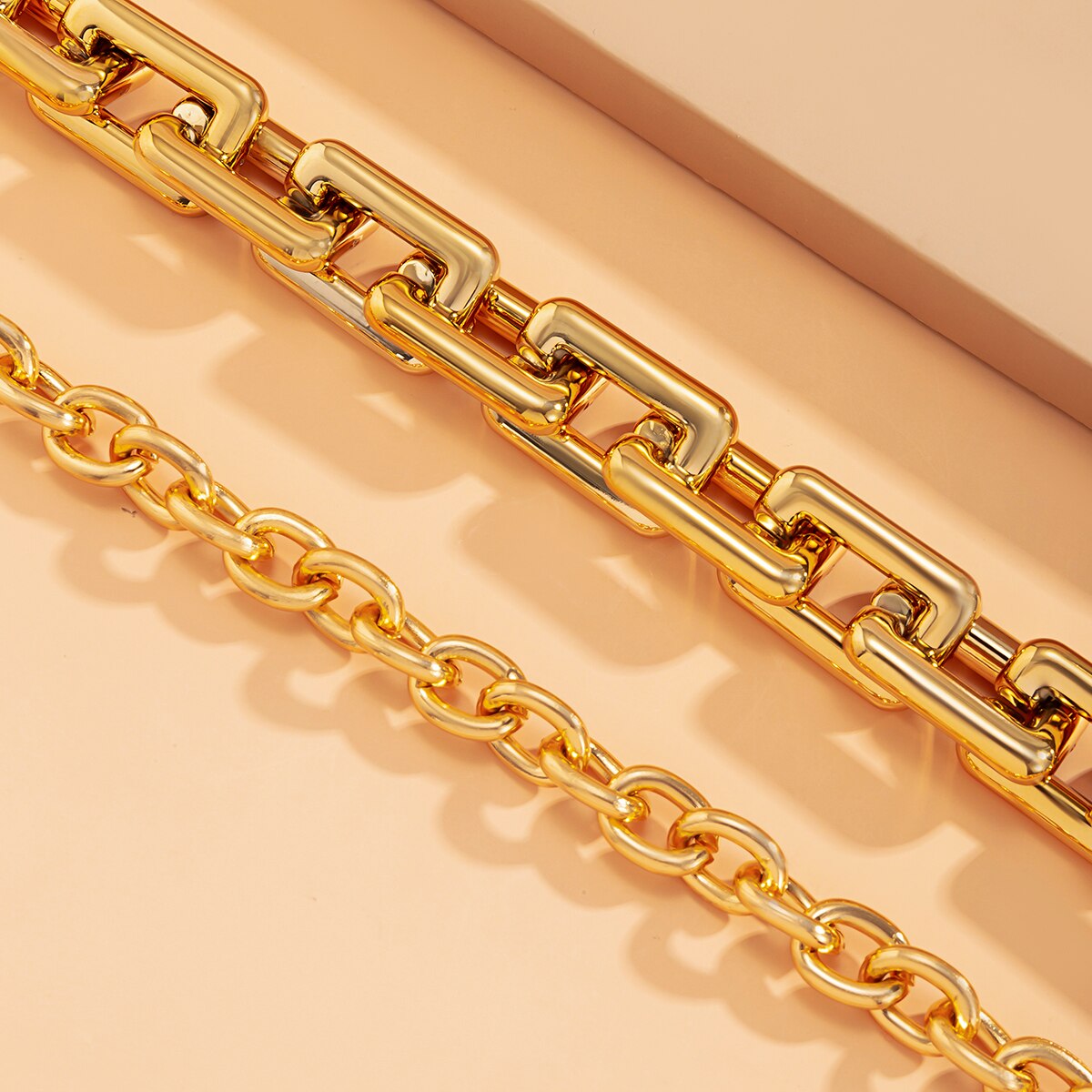 SHIXIN CCB Material Thick Link Chain Belt Female C... – Grandado