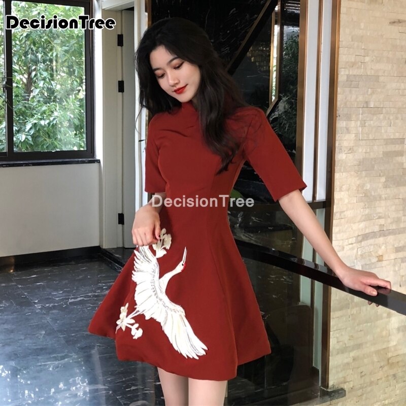 chinese dress qipao lady vintage cheongsam qipao w... – Grandado