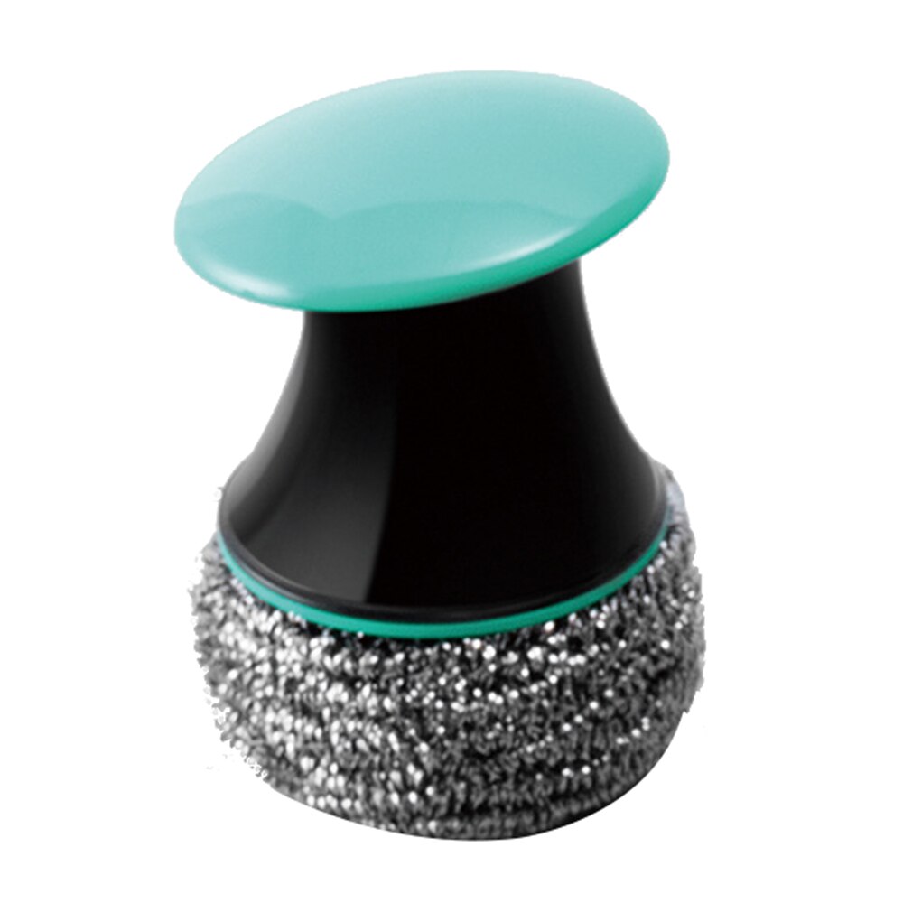 pot brush short handle stainless steel wire ball c... – Vicedeal