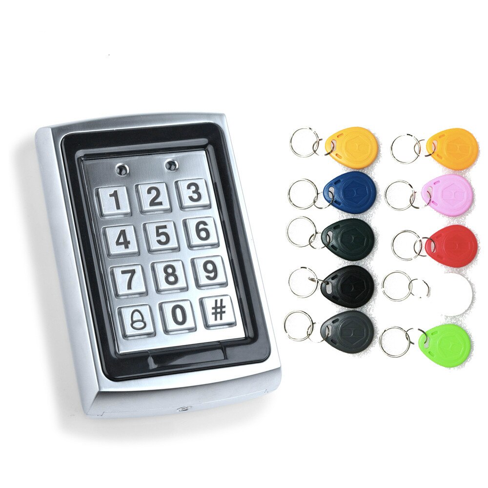 Waterproof Metal Rfid Access Control Keypad With 1... – Grandado