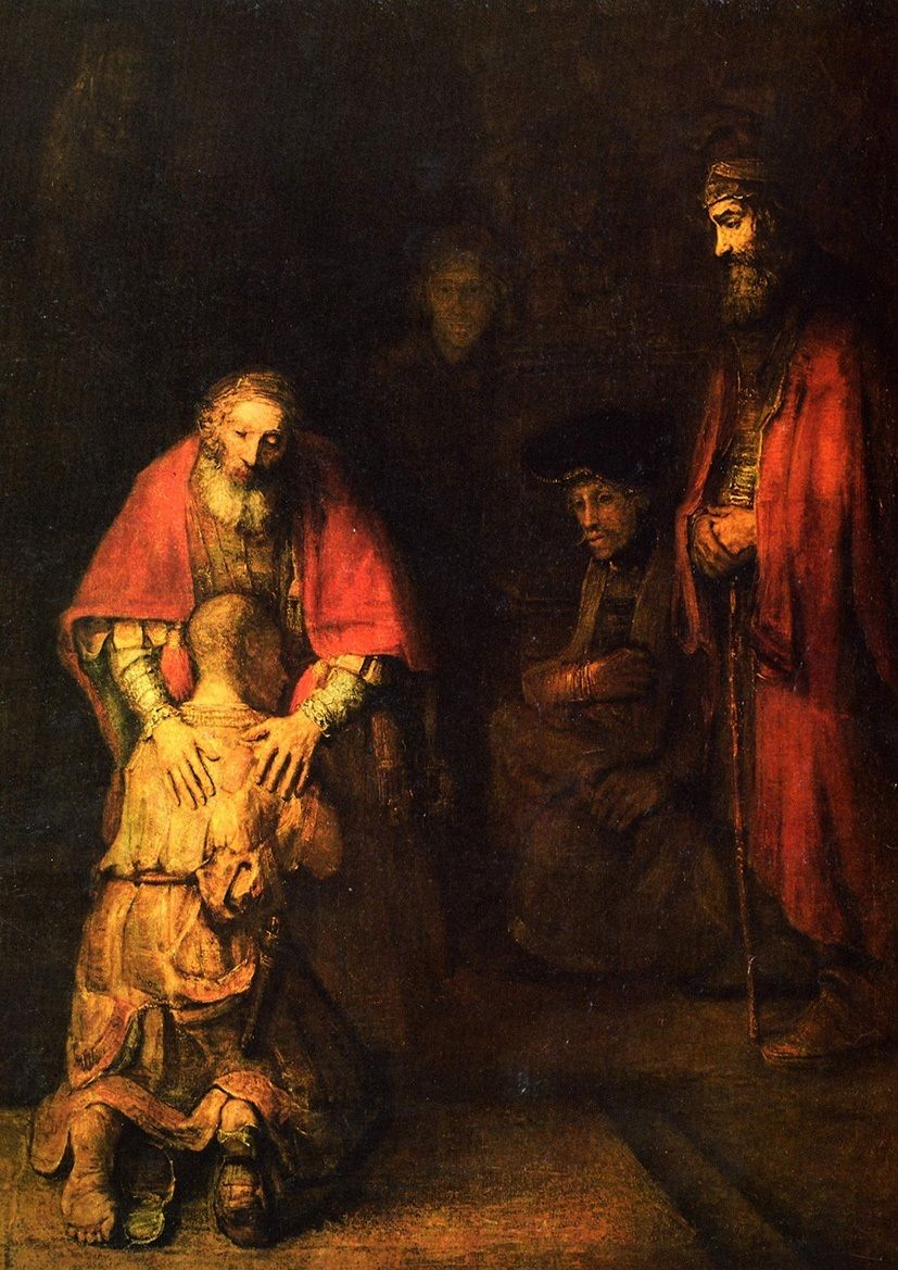 Rembrandt: The Return Of The Prodigal Son Silk Pos... – Grandado