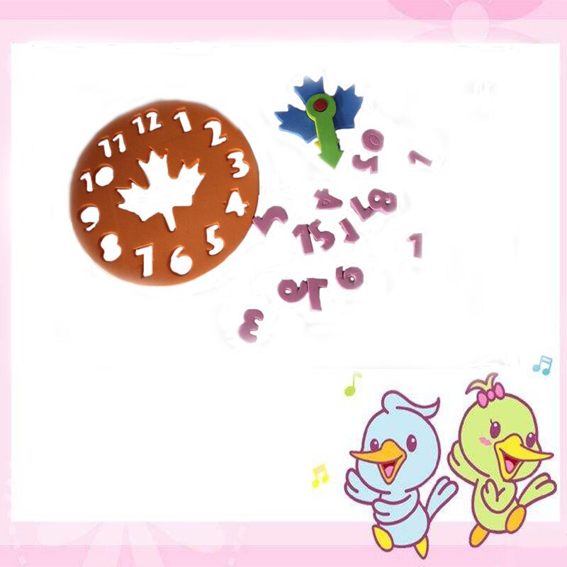 1PCS children DIY Eva clock learning education toy... – Vicedeal