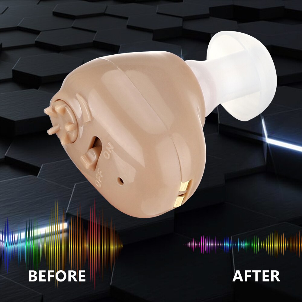 In-Ear Portable Hearing Aid Rechargeable Sound Amp... – Vicedeal