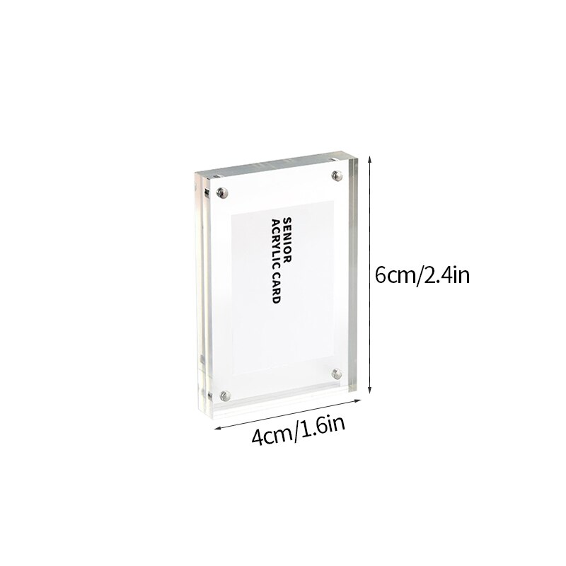 Nordic Photo Frames Transparent Acrylic Frame Post... – Grandado