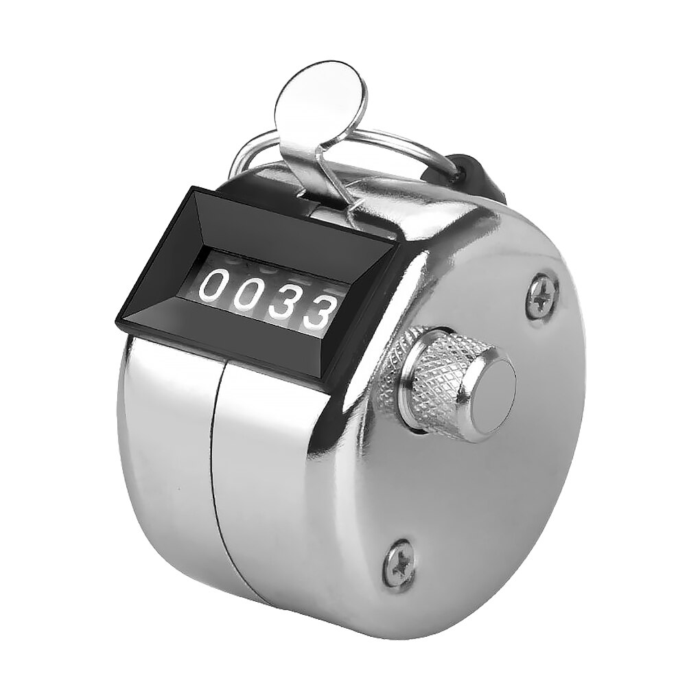 1/3Pcs 4 Digit 0-9999 Manual Mechanical Counter Re... – Grandado