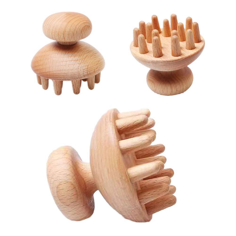 Mini Wooden Massage Comb Massage Tool Thai Massage... – Vicedeal