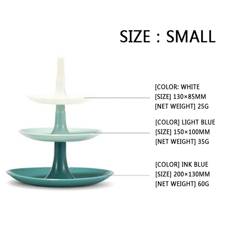 Party Tray Detachable 3-layer Fruit Pastry Snack T... – Grandado