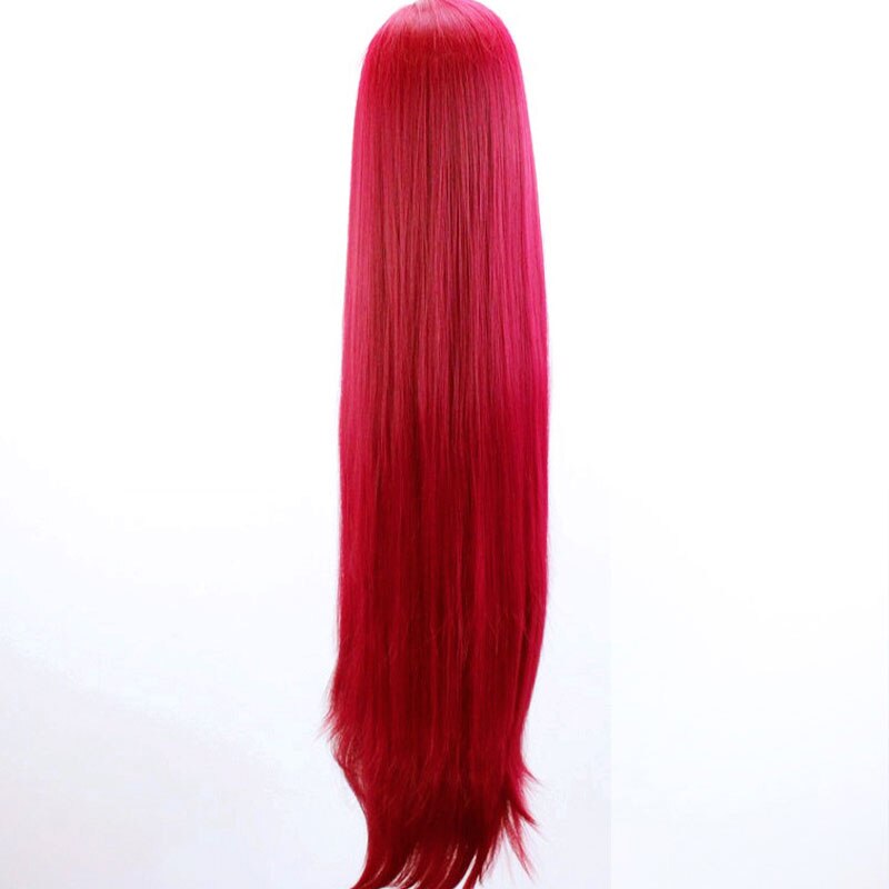 Bombshell Red Straight Synthetic Hair Lace Front W... – Vicedeal