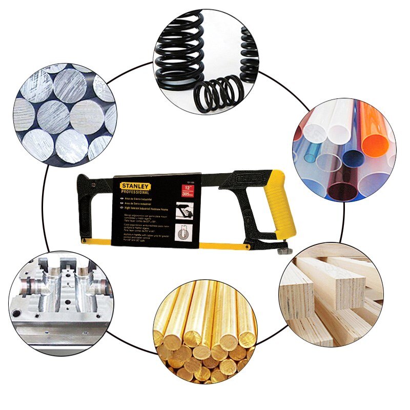 Stanley 1pc hacksaw w/ bi-metal high speed steel b... – Vicedeal