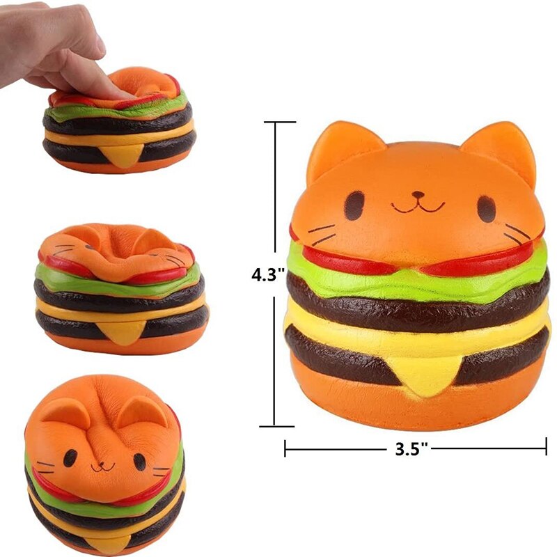 Jumbo Squishy Kawaii Hamburger Popcorn Frieten Squ... – Vicedeal